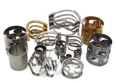 China 76mm Stainless Steel 410S Metal Pall Ring 1mm Thickness In Stripping Tower for sale