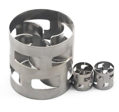 China Random Scrubber 304 Metal Pall Ring Packing 50×50×0.8mm for sale
