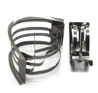 China SS304 Metal Intalox Saddles Packing Raschig Ring 16×16×0.3mm for sale