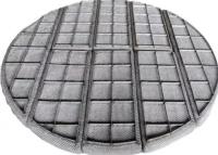 China Stainless Steel Laboratory knitmesh Demister Mesh Pad 115mm ISO9001-2015 for sale