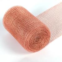 China Effective Pest Control Copper Mesh 0.17mm Knitted Wire Rodent Proofing for Farms Gardens for sale