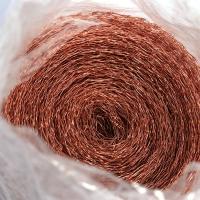 China Rustproof Copper Rodent Mesh Rat Control Wire Mesh 127mm Knitted Wire Screen for Safe Pest Control for sale