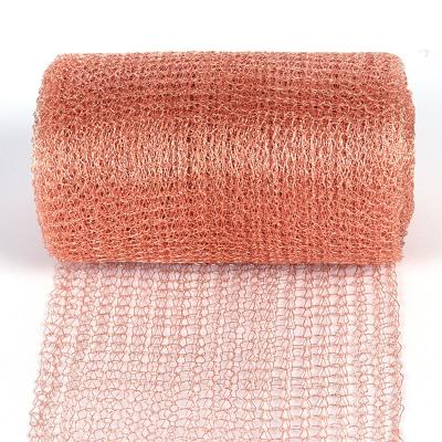 China Fine Rodent Control Copper Mesh Rolls 0.15mm Wire Diameter For Pest Proofing And Crafting for sale