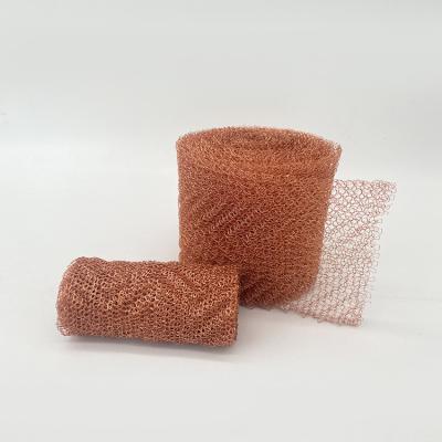 China 20 Ft Roll Copper Rodent Mesh Anti Serrations 15m Aperature 40 Density for sale