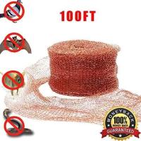 China 98% Porosity Pure Copper Mesh Roll Pest Proof Barrier For Home Garden for sale