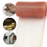 China Effective Copper Mesh Rat Control Kit 98% Porosity Copper Rodent Barrier For Openings for sale