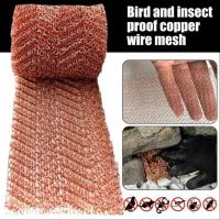 China Effective Pest Control Copper Mesh 0.17mm Knitted Wire Rodent Proofing for Farms Gardens for sale