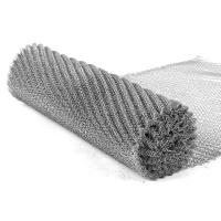 China Knitted Stainless Steel Wire Mesh Roll For Liquid Filtration for sale