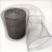 China Knitted Stainless Steel Wire Mesh Roll For Liquid Filtration for sale