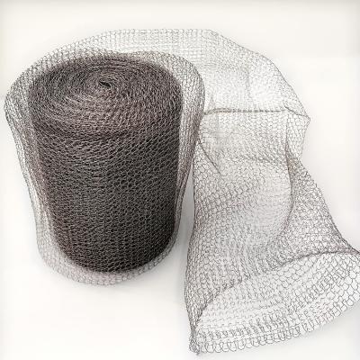 China Knitted Stainless Steel Wire Mesh Roll For Liquid Filtration for sale
