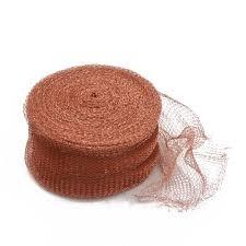 China Purity 99.98% 4mm X 5mm Copper Wire Mesh Strong Enough For Filtering 100mm Or 127mm for sale