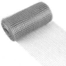 China Rectangular Silver Stainless Steel Knitted Mesh Tape Coil for Filter Elements for sale