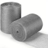 China Stainless Steel Knitted Wire Mesh Flat Corrugated 304/316 Custom Lengths Various Widths for sale