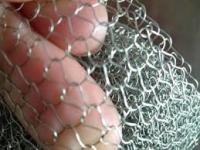 China Stainless Steel Knitted Wire Mesh Filter Elements For Liquid Filtration Flat / Corrugated Custom Widths for sale