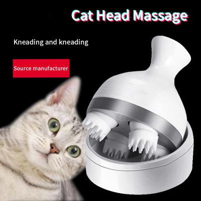 China Automatic Handheld Vibrating Scalp Massager Kneading Electric Silicone Head Massager for sale