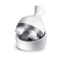 China Automatic Handheld Vibrating Scalp Massager Kneading Electric Silicone Head Massager for sale