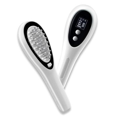 China Personal Care Laser Massage Hair Comb ABS Ceramic For Hair Growth for sale