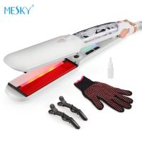 China 40W Flat Irons Hair Straightener Auto Steam Infrared CE ROHS Certification for sale