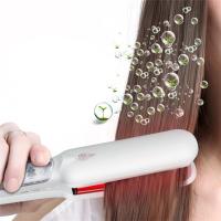 China 40W Flat Irons Hair Straightener Auto Steam Infrared CE ROHS Certification for sale