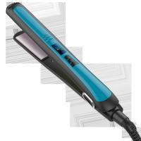 China Titanium LED Digital 1 Inch Hair Straightener Flat Iron MCH Heater PPS Material for sale