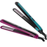 China Titanium LED Digital 1 Inch Hair Straightener Flat Iron MCH Heater PPS Material for sale