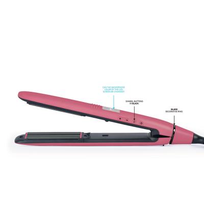 China 1 Inch Floating Plates Negative Ion Hair Straightener Titanium Hair Straightener for sale