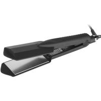 China 1.75 Inch Flat Iron Hair Straightener Wide Plate Fast Heating Ceramic Titanium Fiberglass for sale