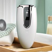 China Black Pink White ICE Cool Painless Hair Remover Device IPL With 3 Attachment for sale