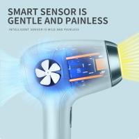 China Body Handset Painless Ice Cooling Armpit At Home Laser Machine Depilator Epilator for sale