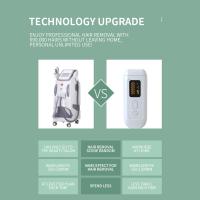 China Permanent Painless Home Ipl Portable Laser Hair Removal Device Handset For Women Men for sale