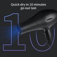 China Salon Equipment LCD Professional Hair Dryer AC DC Motor Negative Ion Hair Dryer for sale