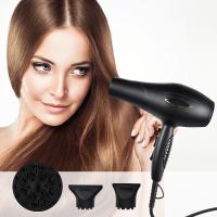 China Salon Equipment LCD Professional Hair Dryer AC DC Motor Negative Ion Hair Dryer for sale