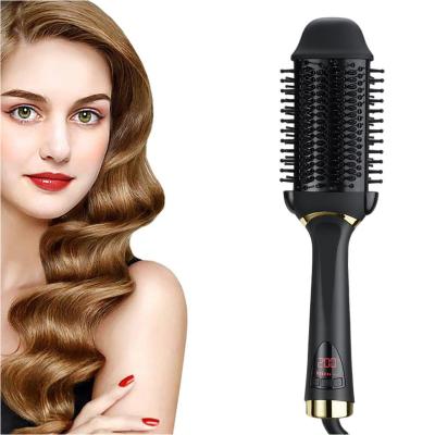 China FCC 3 In 1 Hot Air Brush Negative Ion Volumizer Hot Air Brush For Short / Long Hair for sale