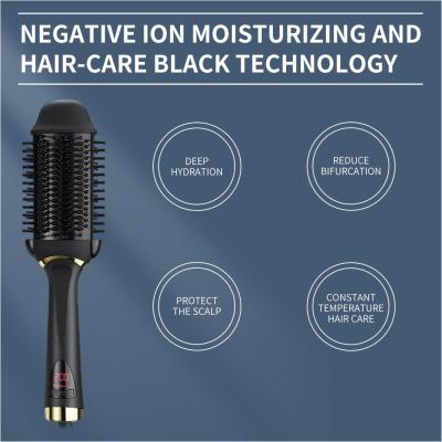 China Electric Ion Blow Dryer Brush One Step Volumizer Negative Ion 3 In 1 Hot Air Dryer for sale
