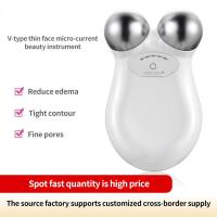 China V Shape Face Massage Roller Microcurrent Mini Lifting Electric Facial Massager for sale