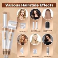 China Household 2 In 1 Hair Styler 1400W Professional Hot Air Styling Brush for sale