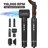 China Professional 7 In 1 Hair Dryer Straightener High Speed 110000rpm Electric Hair Curler Set for sale