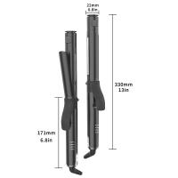 China 65w Portable Electric Hair Curler Wand Iron Ceramic Steam Hair Tools 110v for sale