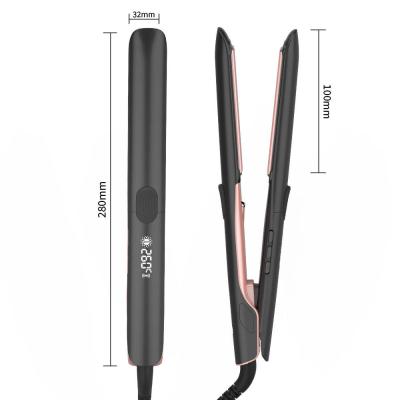 China 500 Degree Led Display Ceramic Plate Straightener 65w Power for sale
