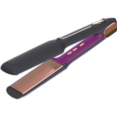 China 110v 480f Titanium Straightener With Lcd Temperature Display for sale