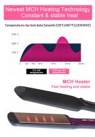 China 2 In 1 Titanium Hair Straightener Fast With Ptc Heater 480f for sale