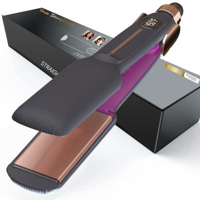 China Keratin Treatment Ceramic Hair Straightener 2 In 1 for sale