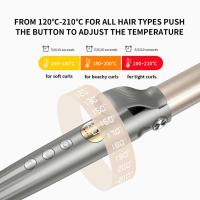 China Curling Iron Hair Curler Long Tourmaline Ceramic Electric Portable Professional Barrel for sale