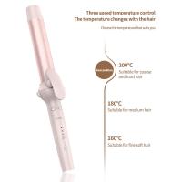 China Crimper Hair Waver Automatic Hair Curler And Curling Wand Professional Series Barrel Wand Purple Set Multi-Function for sale