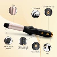 China Hair Rollers Mini Iron Hair Crimper Iron Portable Small Size Wave Tiny 22mm 25mm Hair Curler Roller Set With Logo for sale