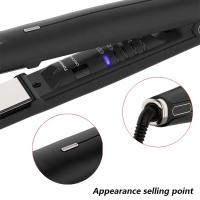 China Titanium Hair Straightener Iron 470 Degree MCH High Temperature for sale