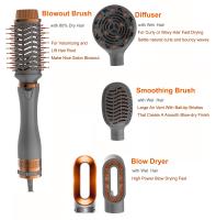 China 1000Watt Hot Air Styling Brush 4 In One Styling Tools for sale
