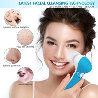 China 5 heads Electric Exfoliating Brush For Face for sale