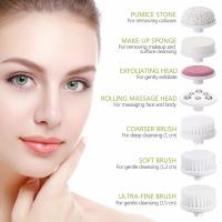 China 5 heads Electric Exfoliating Brush For Face for sale