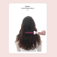 China 220-240V 32W Automatic Steam Hair Curler Curling Iron Round Brush for sale